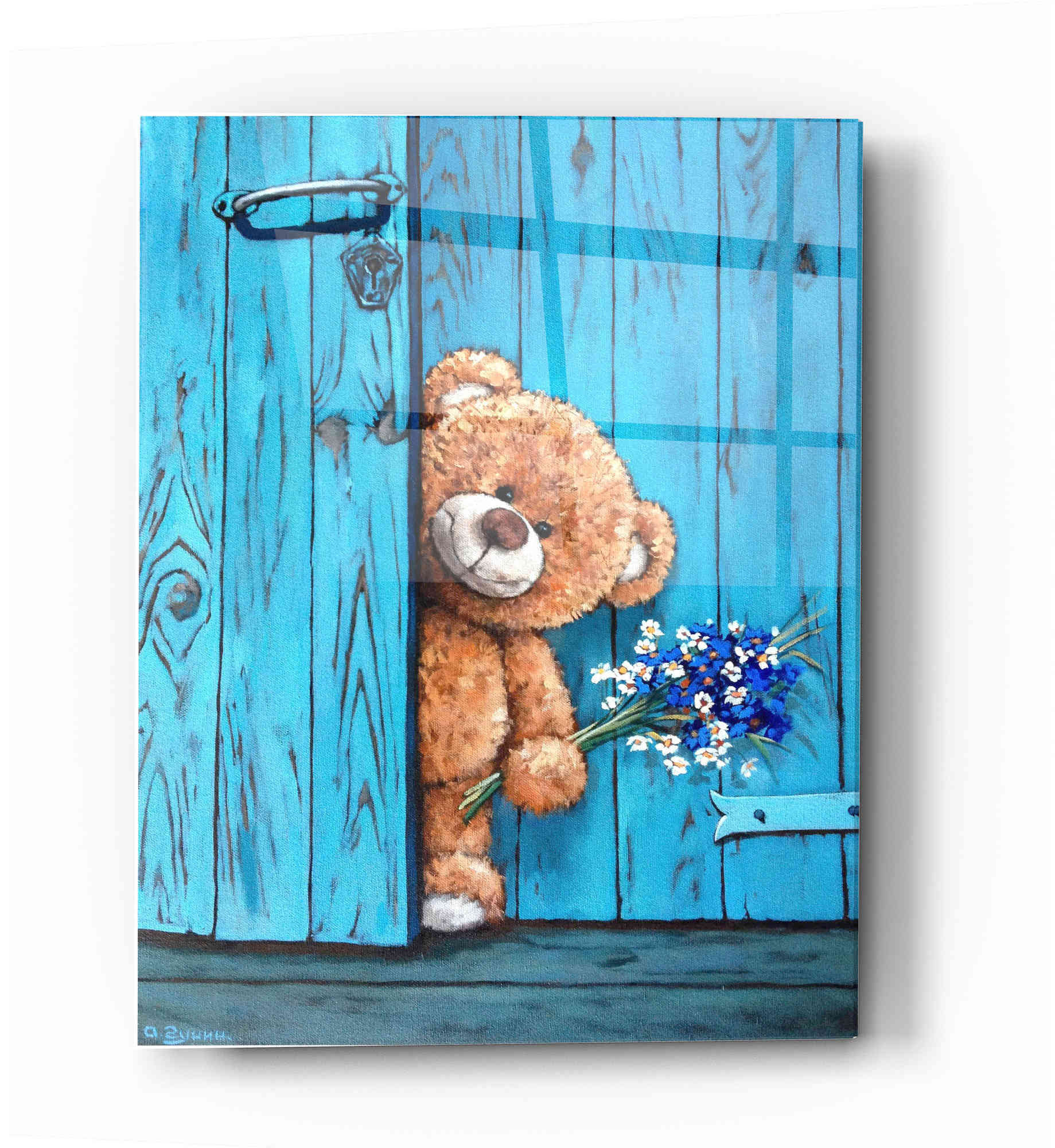 Trinx ''Visitor'' By Alexander Gunin, Acrylic Glass Wall Art, 24"X36" - Wayfair Canada